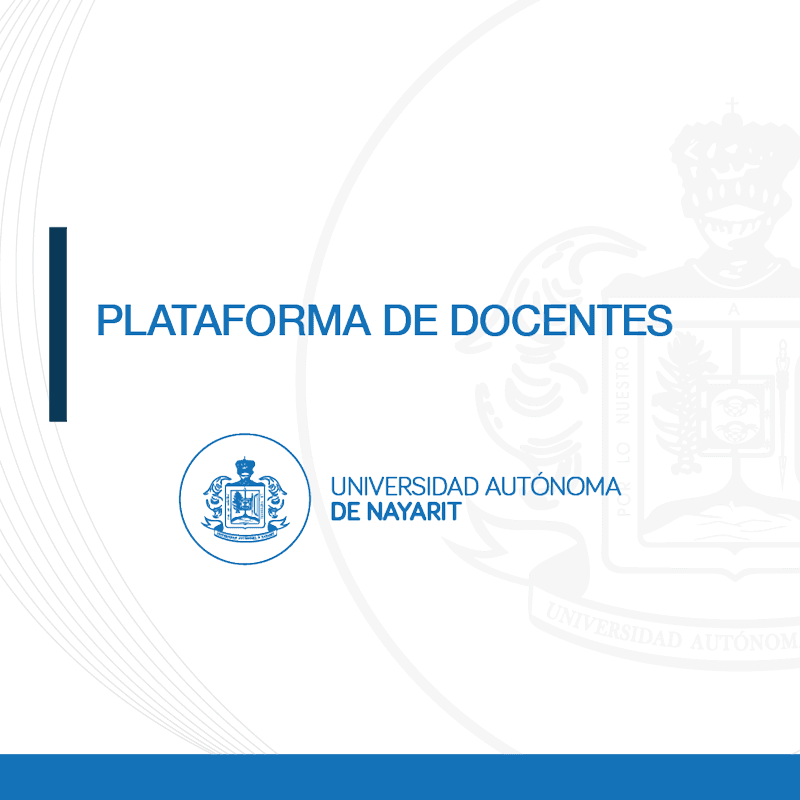 Plataforma de Docentes UAN